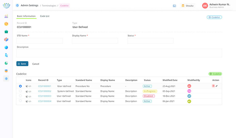 Admin panel by ashwin on Dribbble