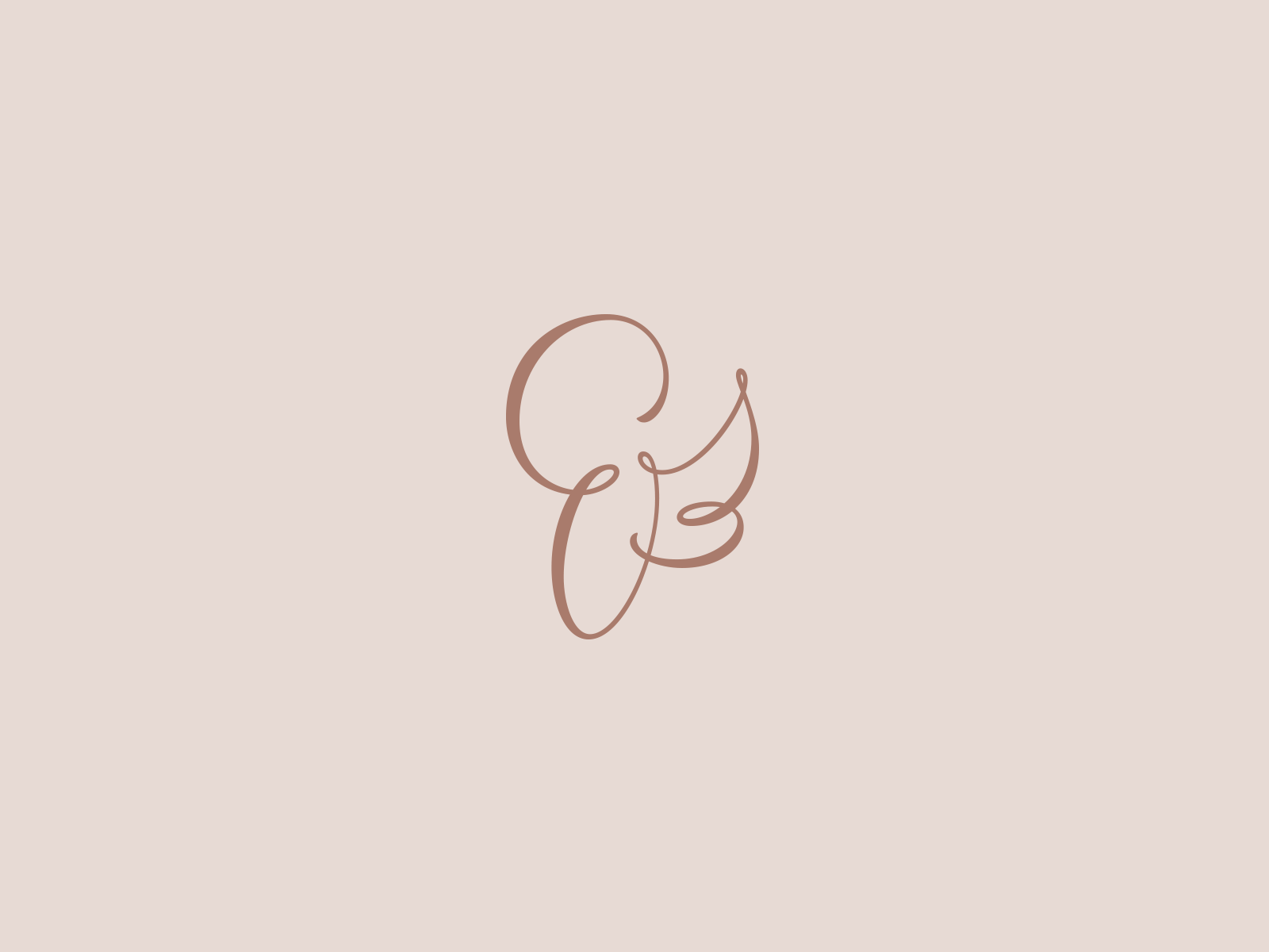 Monogram by Darina Darvin on Dribbble