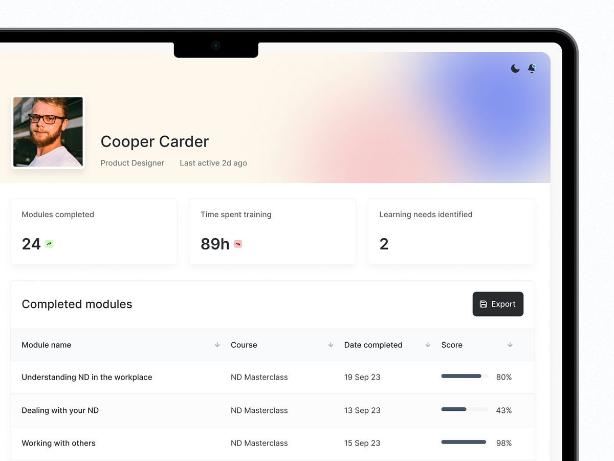 Browse thousands of Profile Page UI images for design inspiration ...
