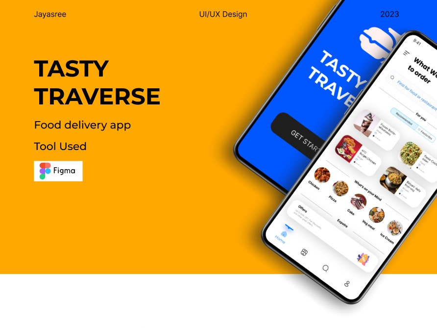 Food Delivery app UX Case Study by Jayasree Arunachalam on Dribbble