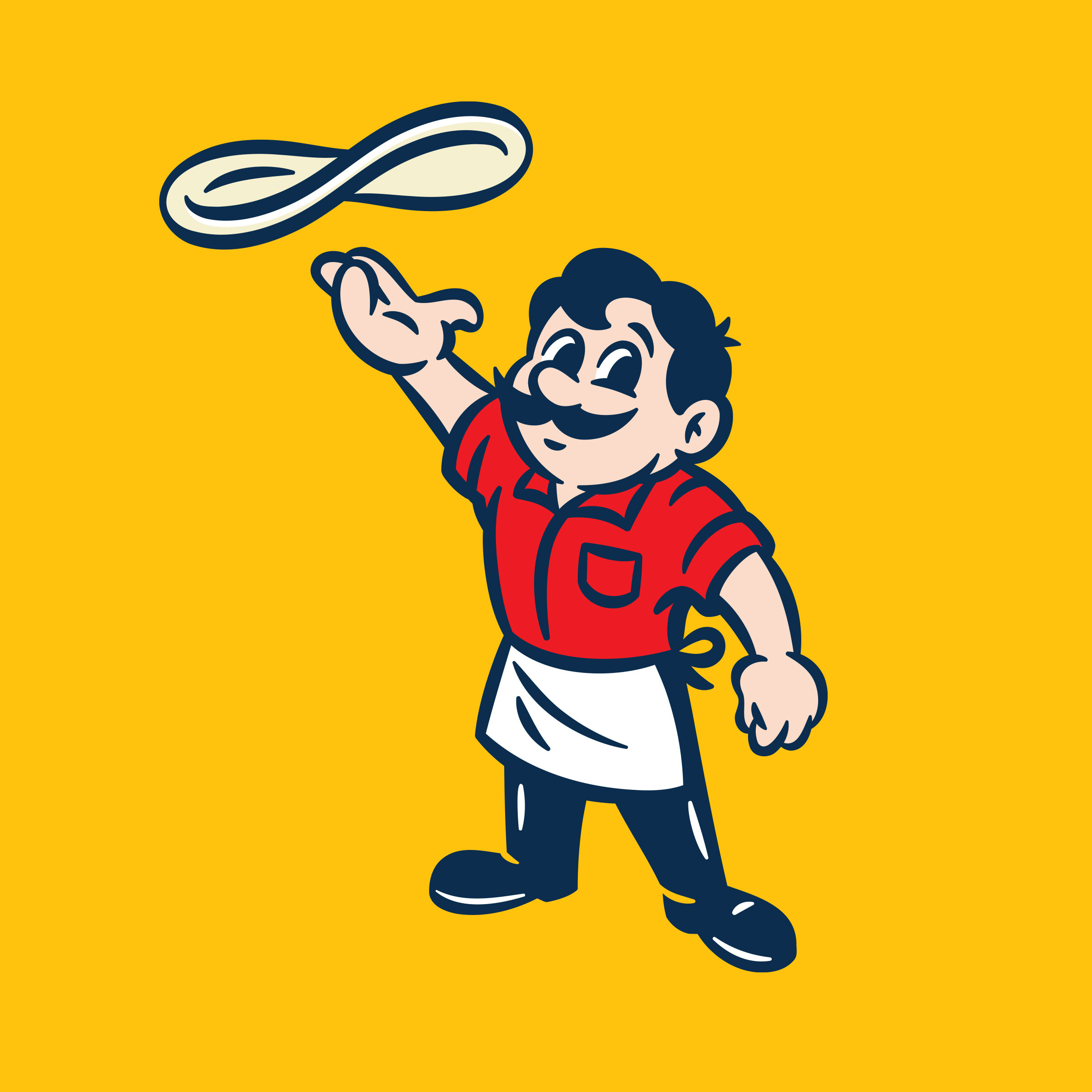 Pizza Inn Character Redesign by Jared Shofner on Dribbble