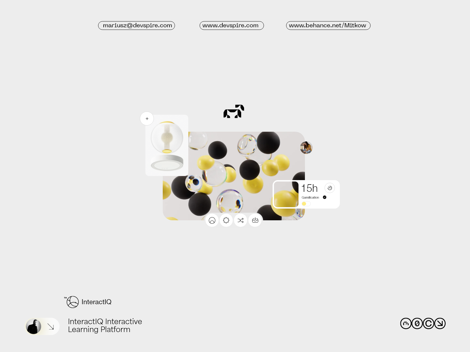 InteractIQ Interactive Learning Platform by Mariusz Mitkow on Dribbble