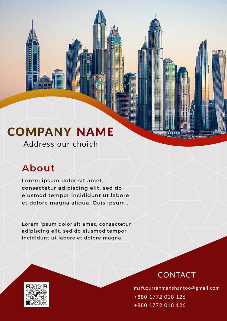 Branding Buisness Flyer Card Design by M R Shanto on Dribbble