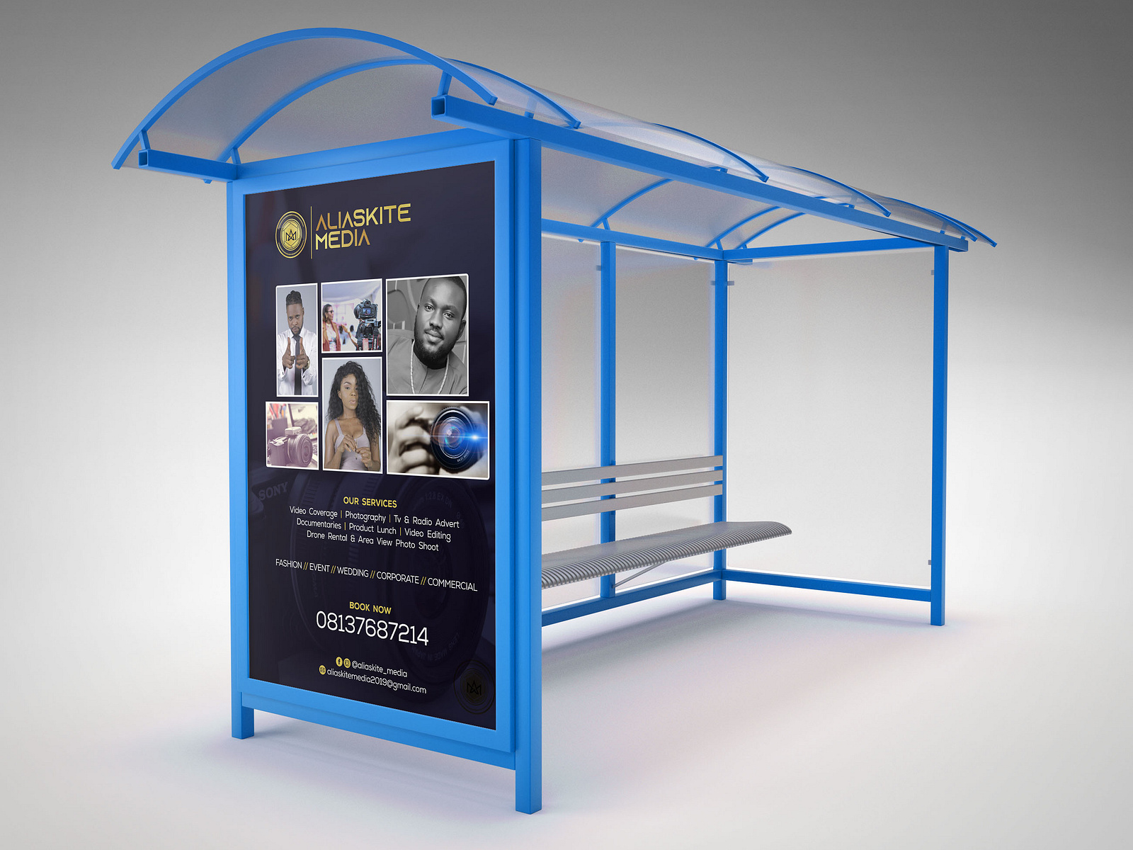 City Light Poster Design | Aliaskite Media by Hyperthesis Technologies ...