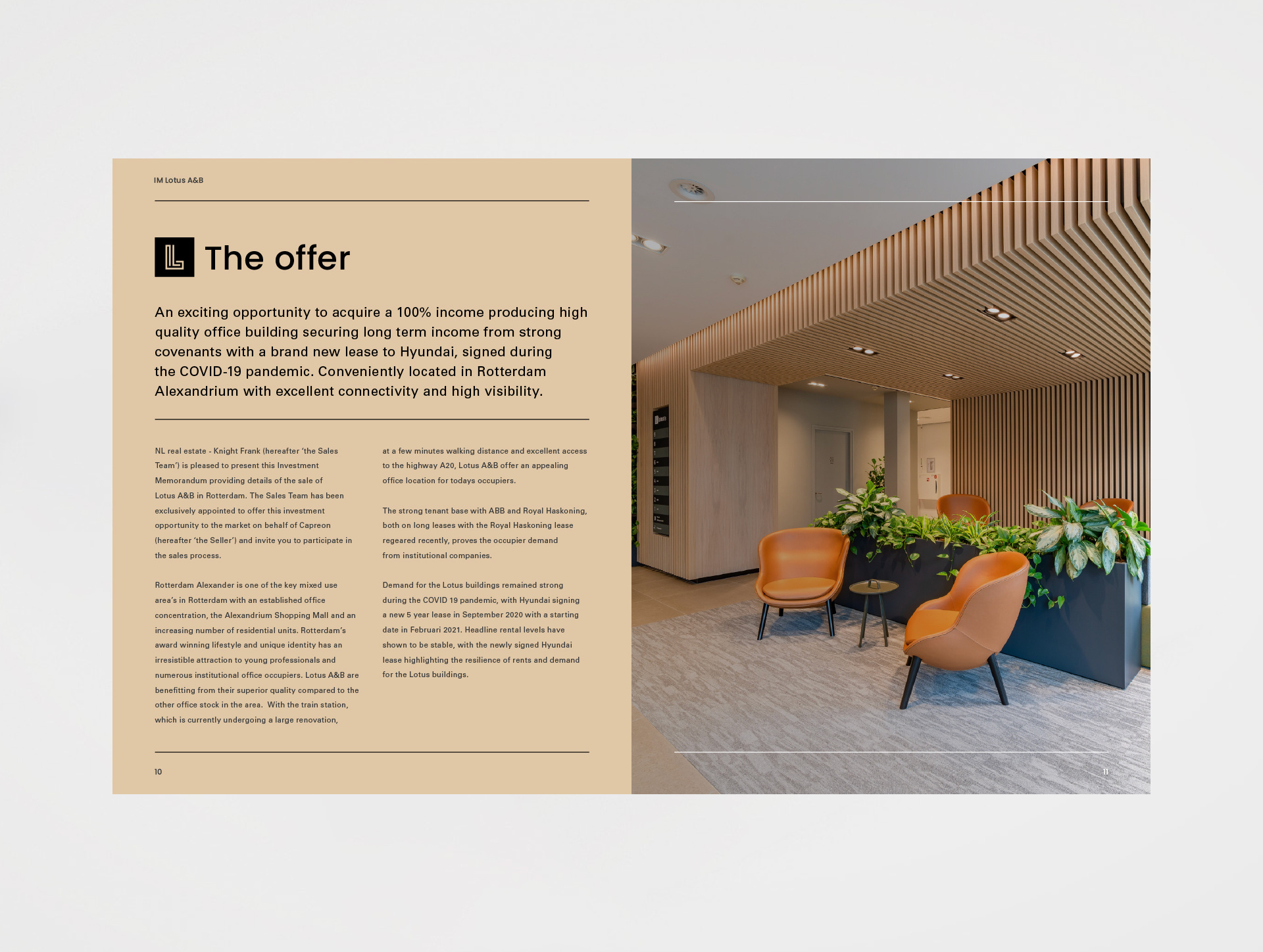 Booklet design: Investment Memorandum by Patrick Wagemaker® on Dribbble