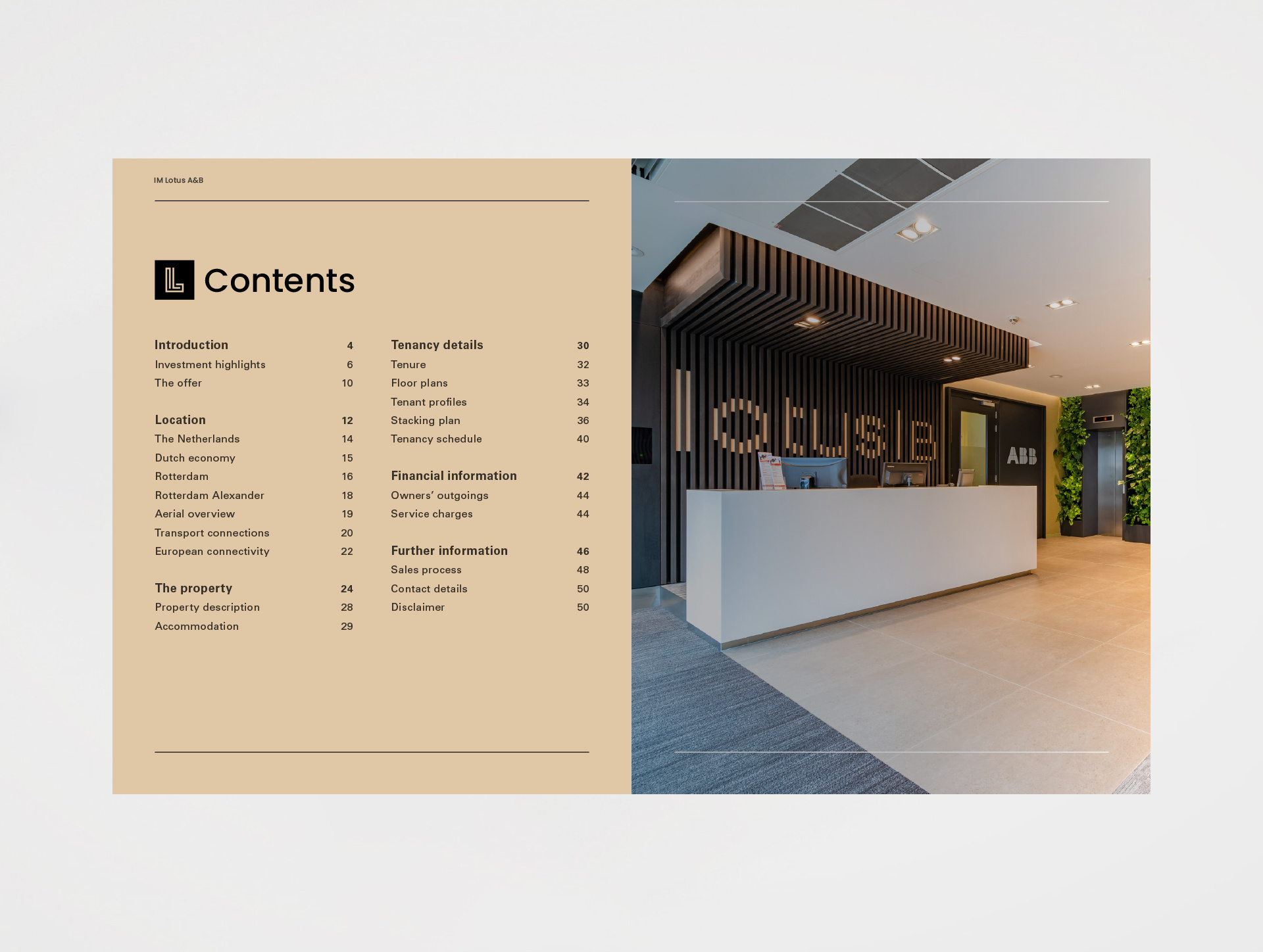 Booklet design: Investment Memorandum by Patrick Wagemaker® on Dribbble