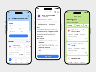 Browse thousands of Job Search App images for design inspiration | Dribbble