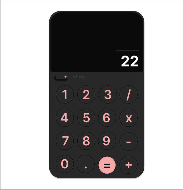 Calculation interface #004 by Japhet Paul on Dribbble