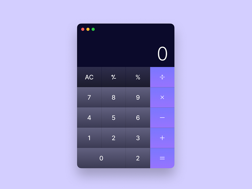 Calculator App designs, themes, templates and downloadable graphic ...