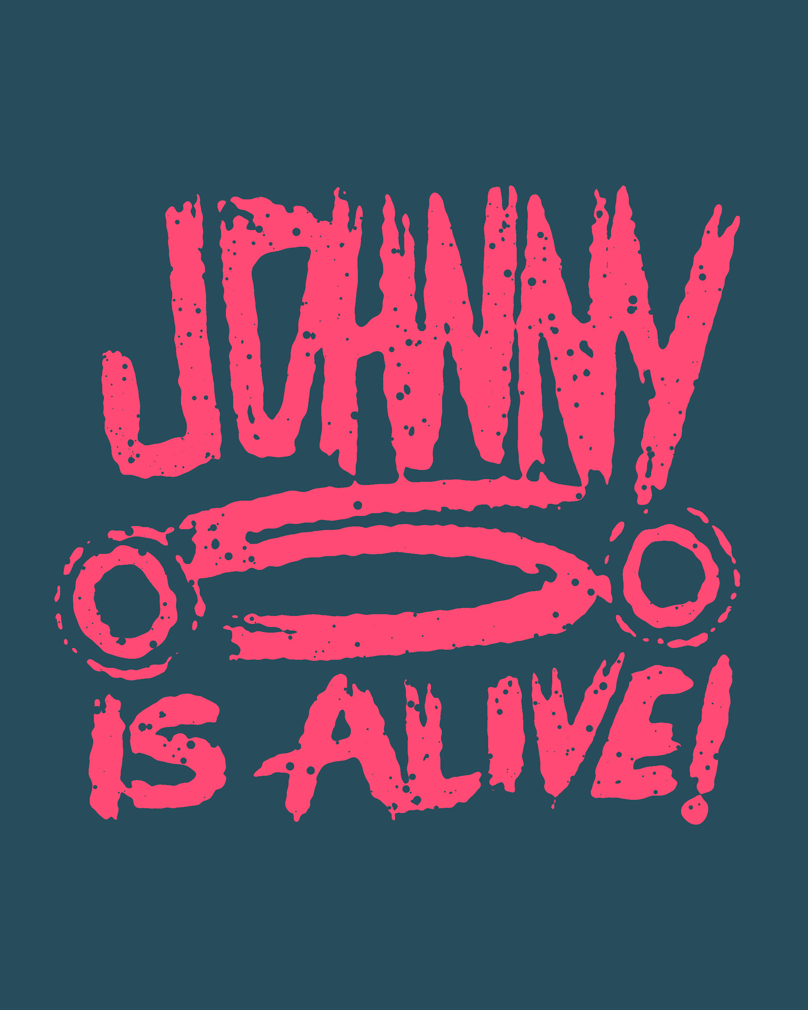 Johnny 5 Illustration & Lettering by Paul Sirmon on Dribbble