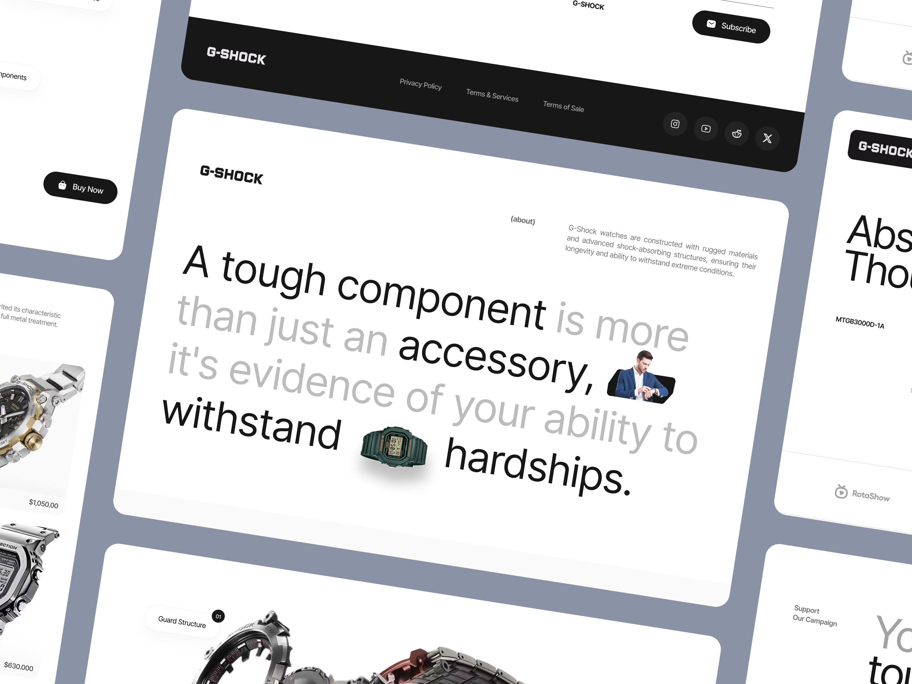 Watch Website designs, themes, templates and downloadable graphic ...