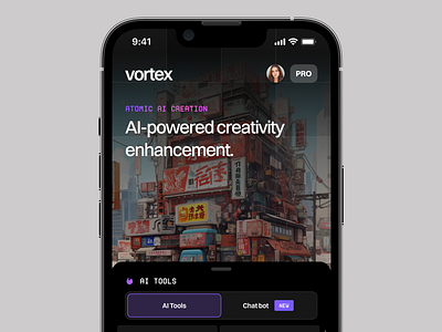 vortex - AI Tools Image and Video Editor by voxy St for Orenji Studio ...