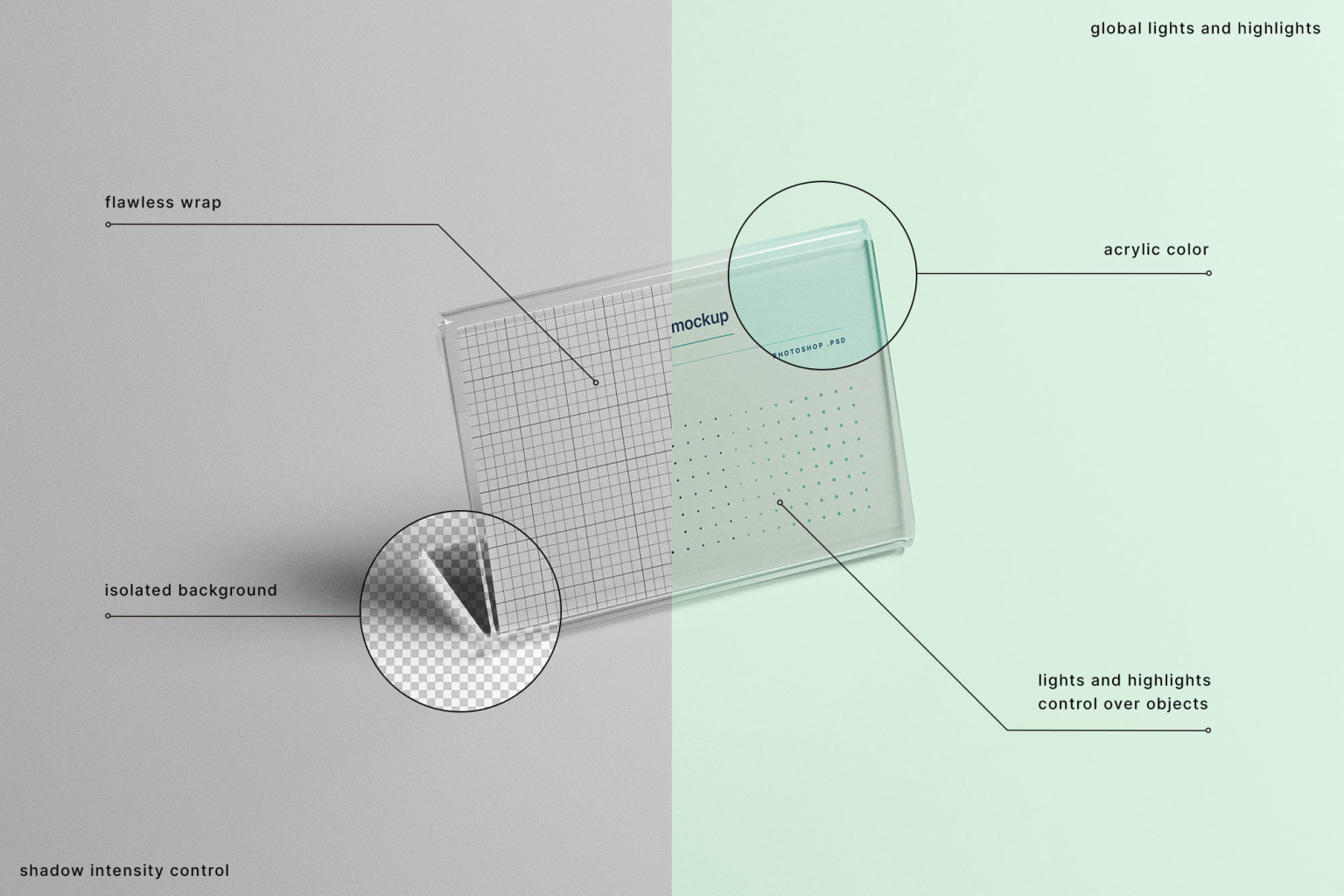 Acrylic Tent Card Holder Mockup by Graphic Pear on Dribbble