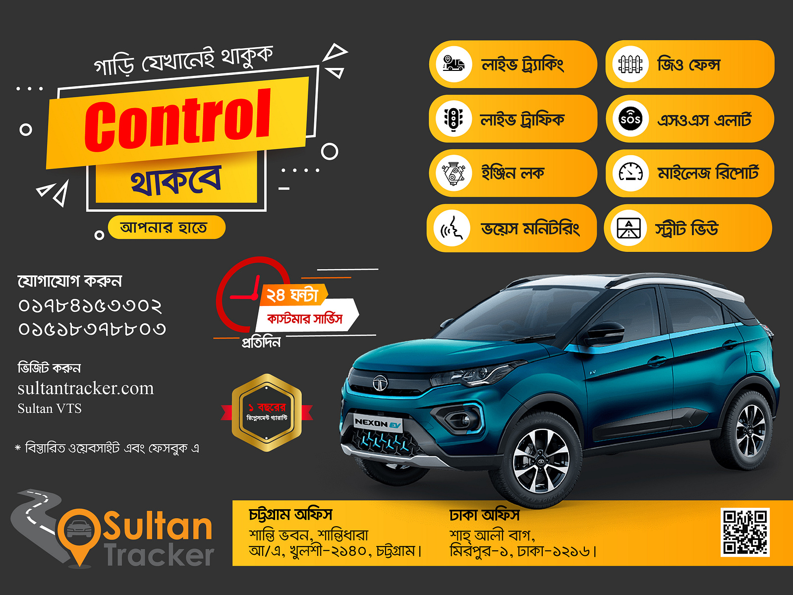 Sticker Banner For "Sultan Tracker" by Md Saimul Hoque on Dribbble