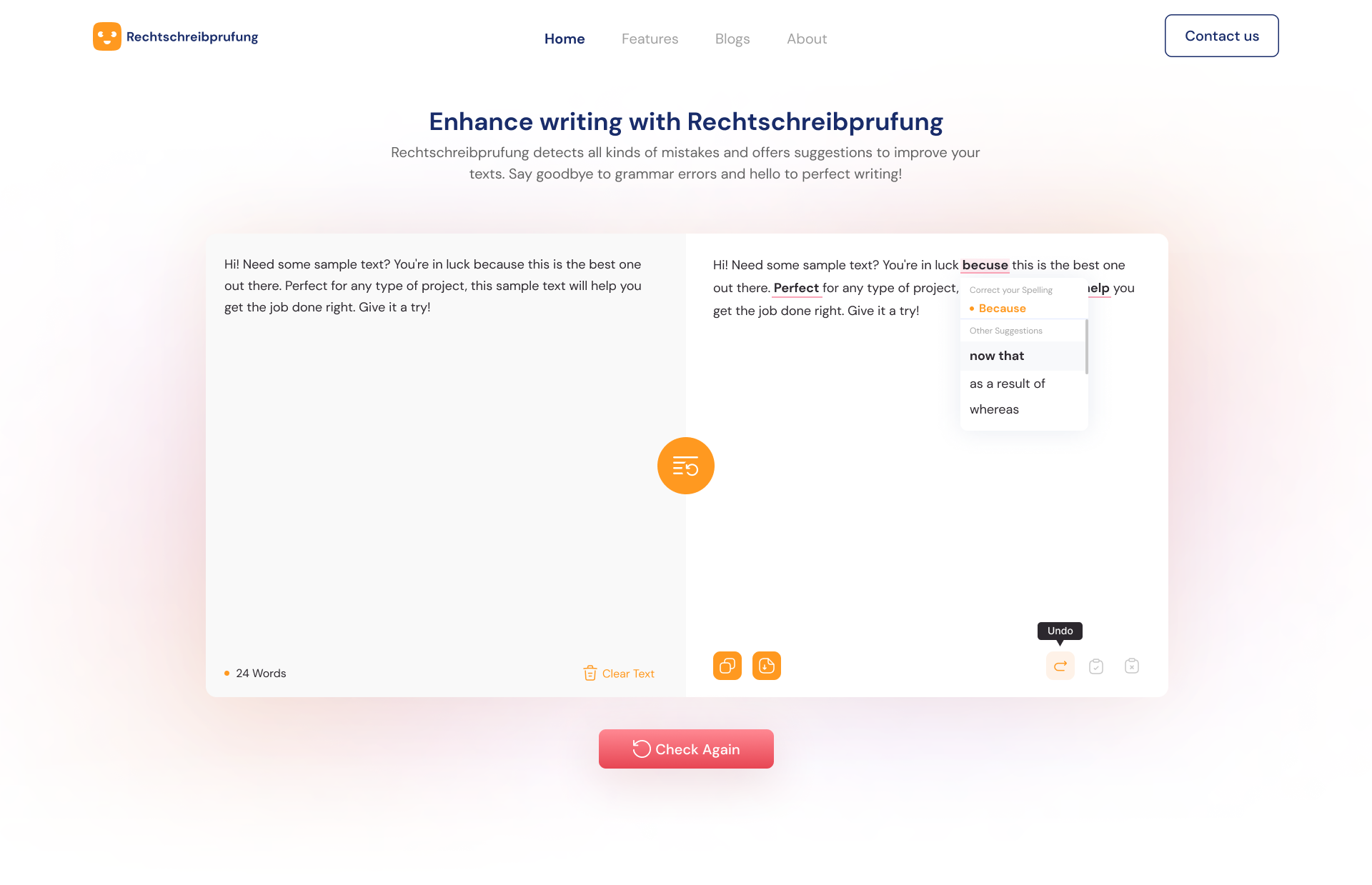 Rewriting Tool - Website Design by Abdul Qadeer on Dribbble