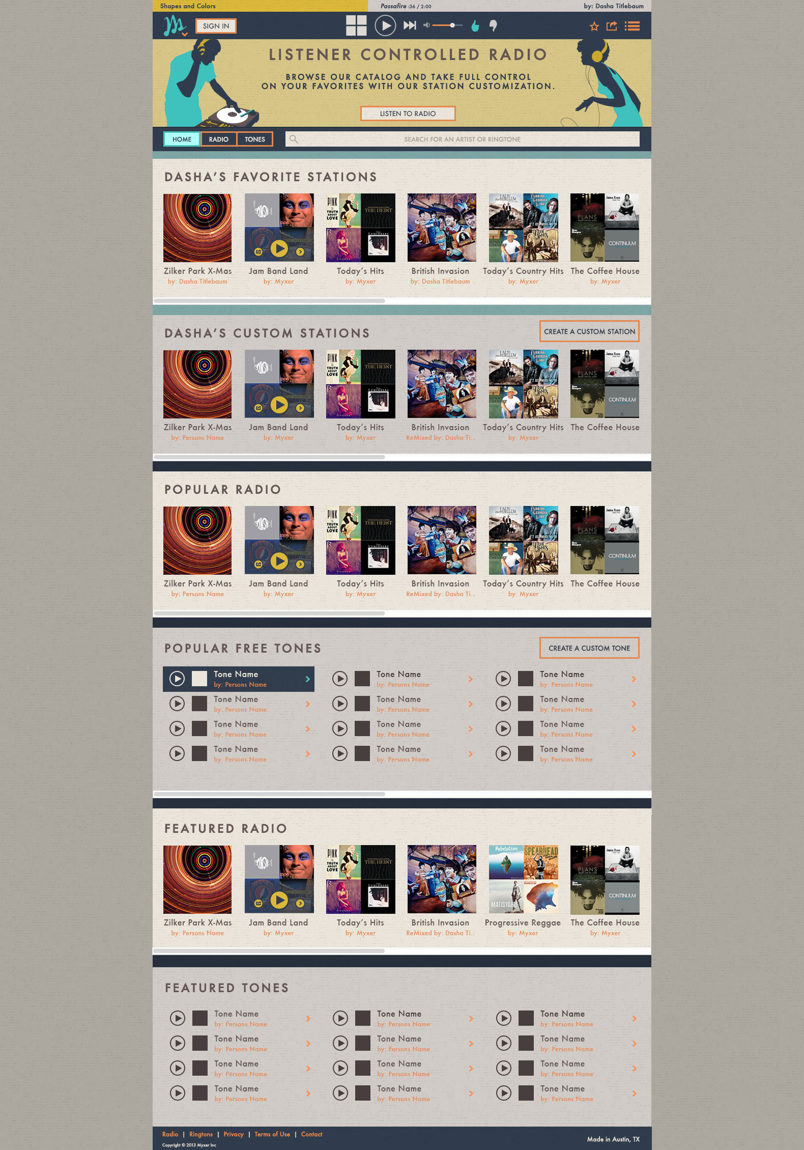 Browse thousands of Radio UI images for design inspiration | Dribbble