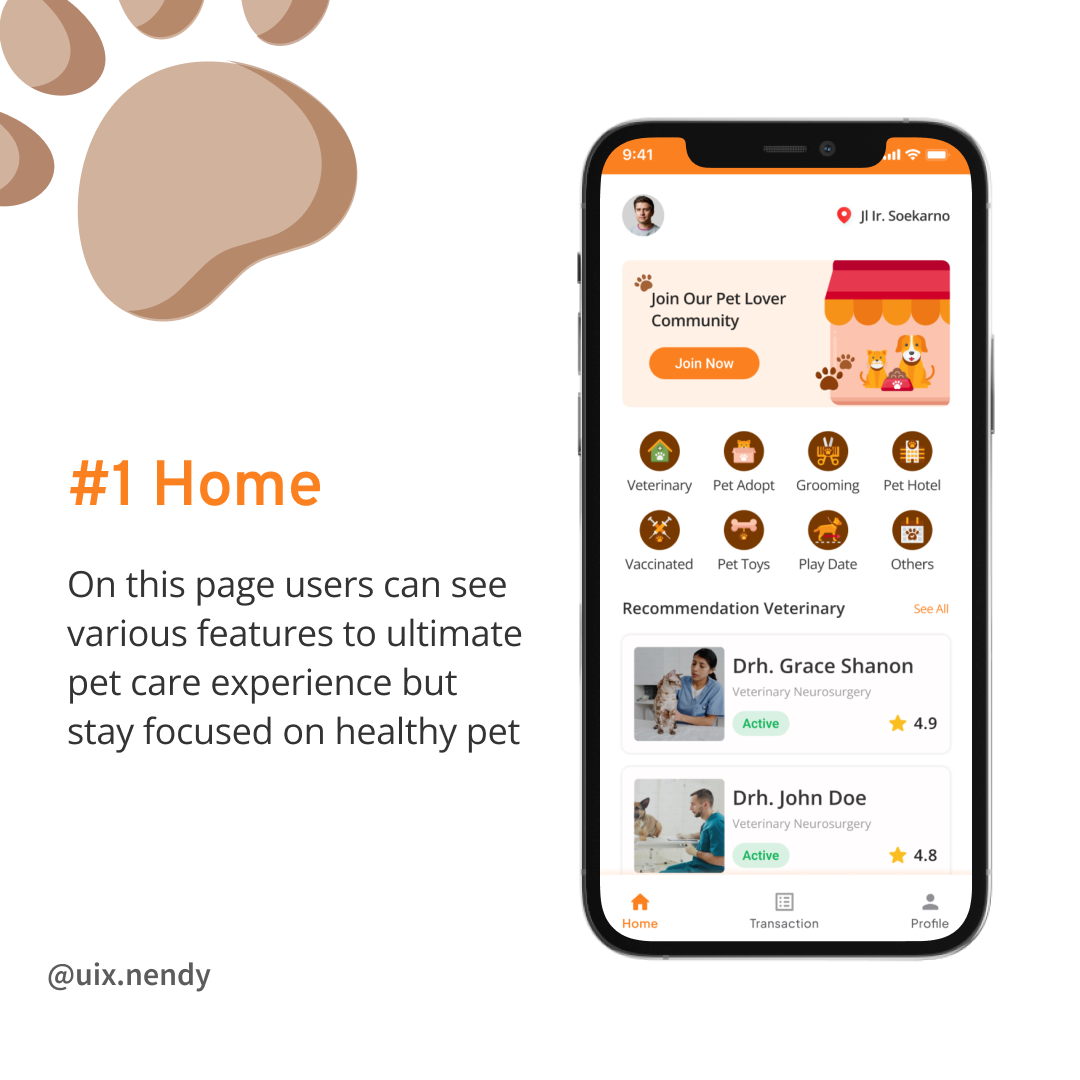 Pet Care - Mobile App Design by Nendy Annisa on Dribbble