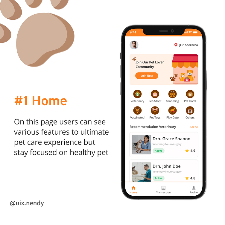 Pet Care - Mobile App Design by Nendy Annisa on Dribbble