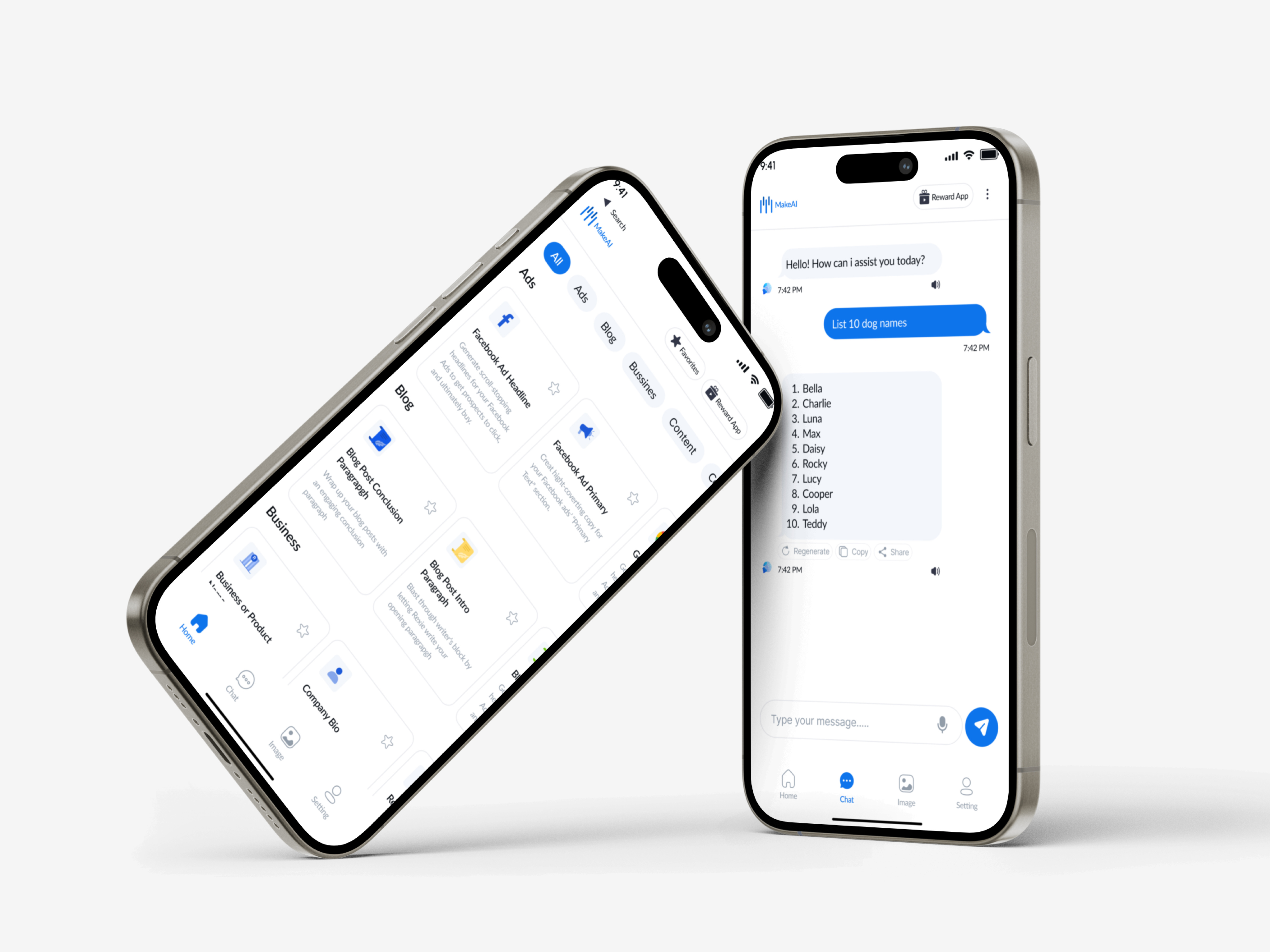 MakeAI Help | Chat Bot AI by Mangcoding Studio on Dribbble