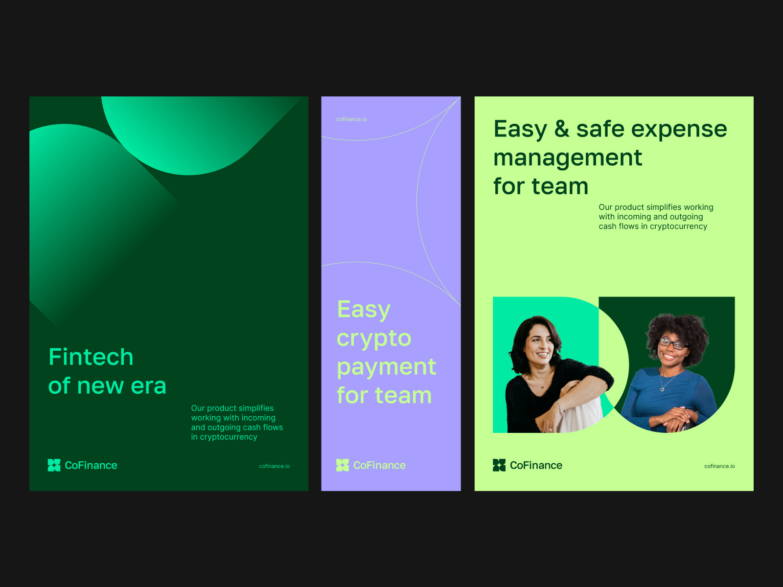 Fintech identity by Dima on Dribbble