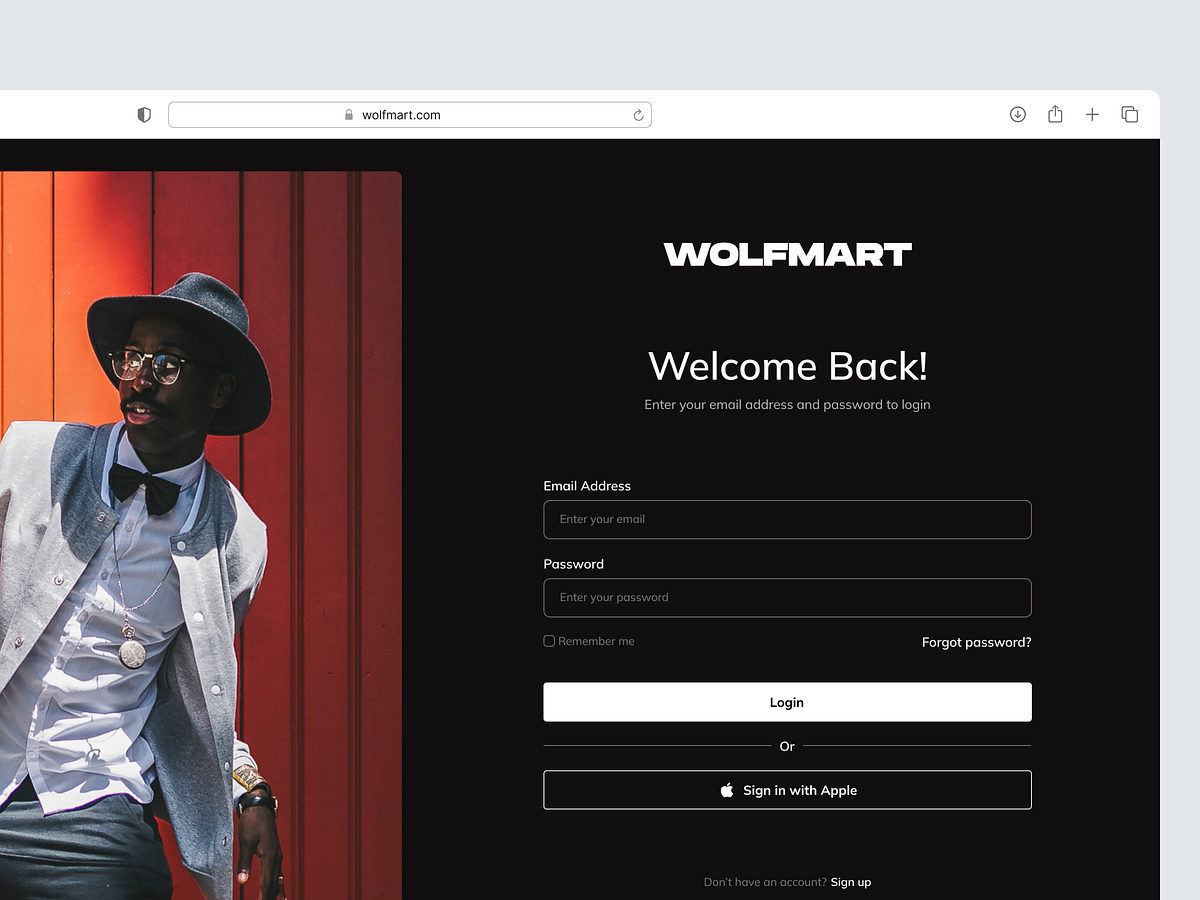 Browse thousands of Ecommerce Login Page images for design inspiration ...