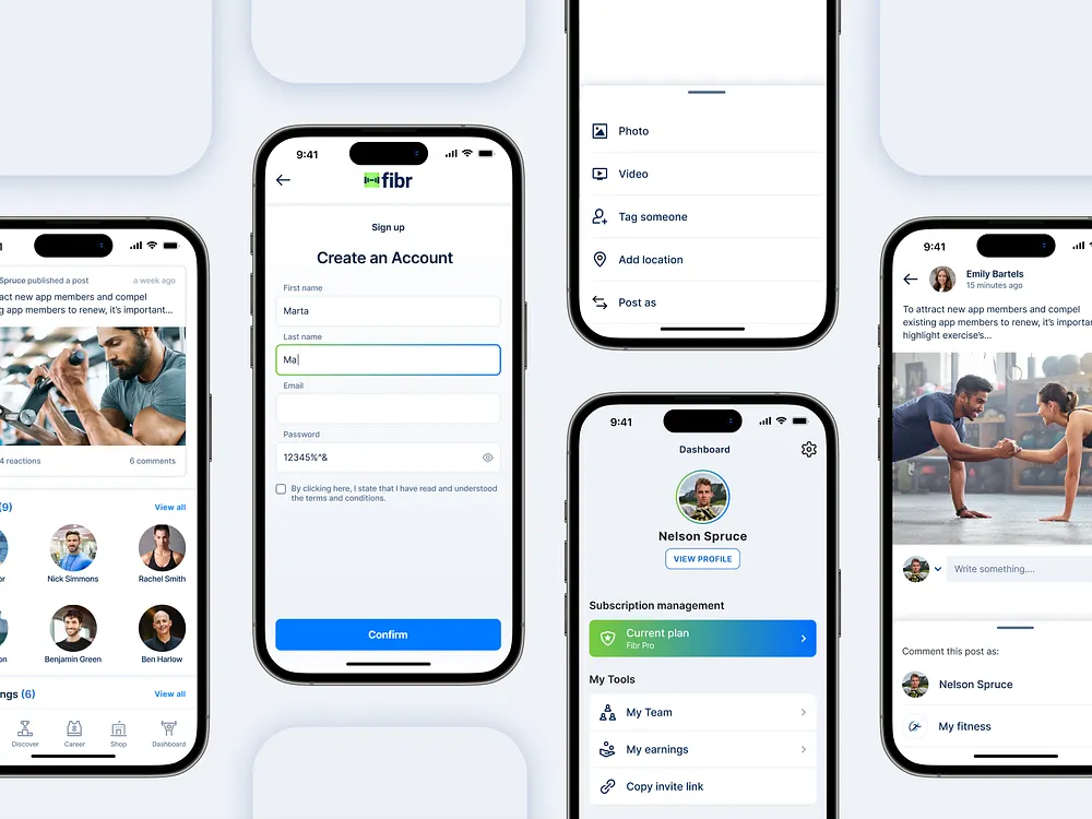 Browse thousands of Profile Screen Fitness App images for design ...