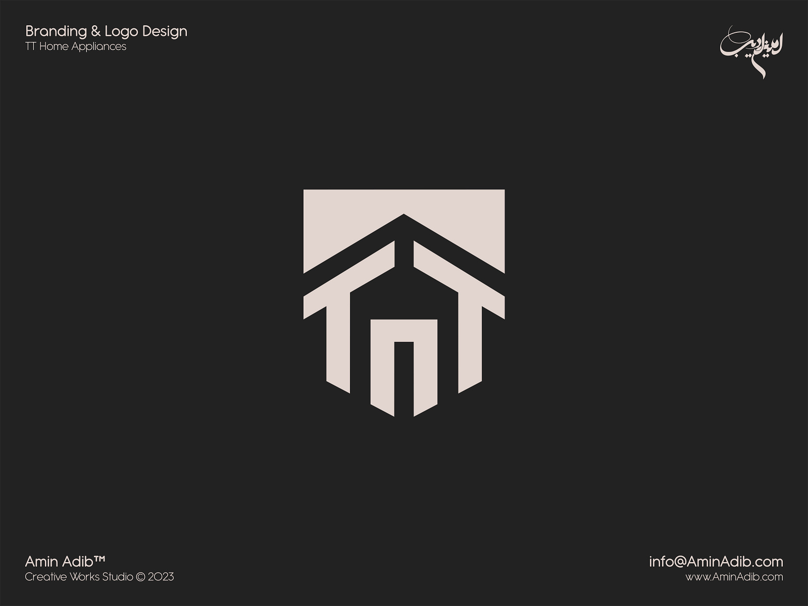 TT Home Logo Design by Amin Adib on Dribbble
