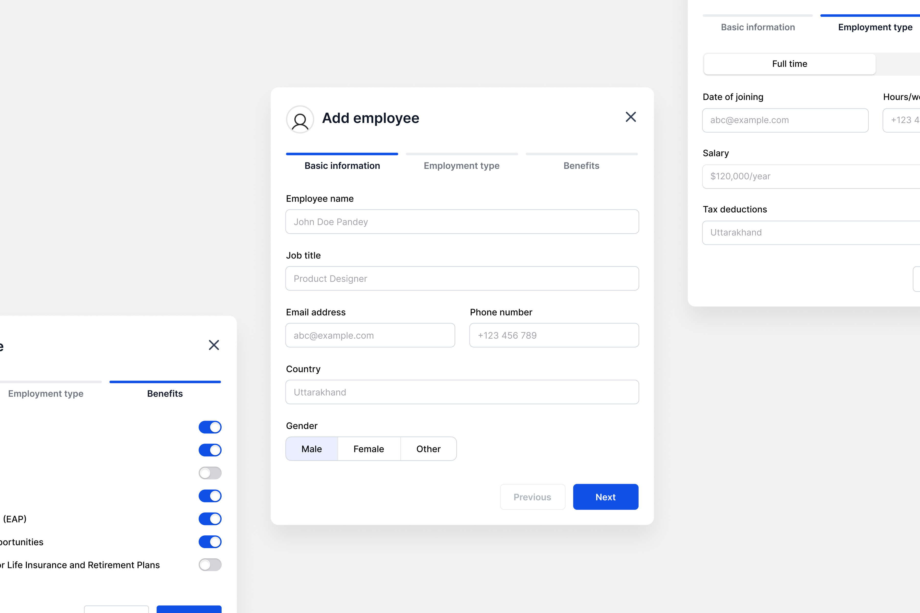 Browse thousands of Add Employee images for design inspiration | Dribbble