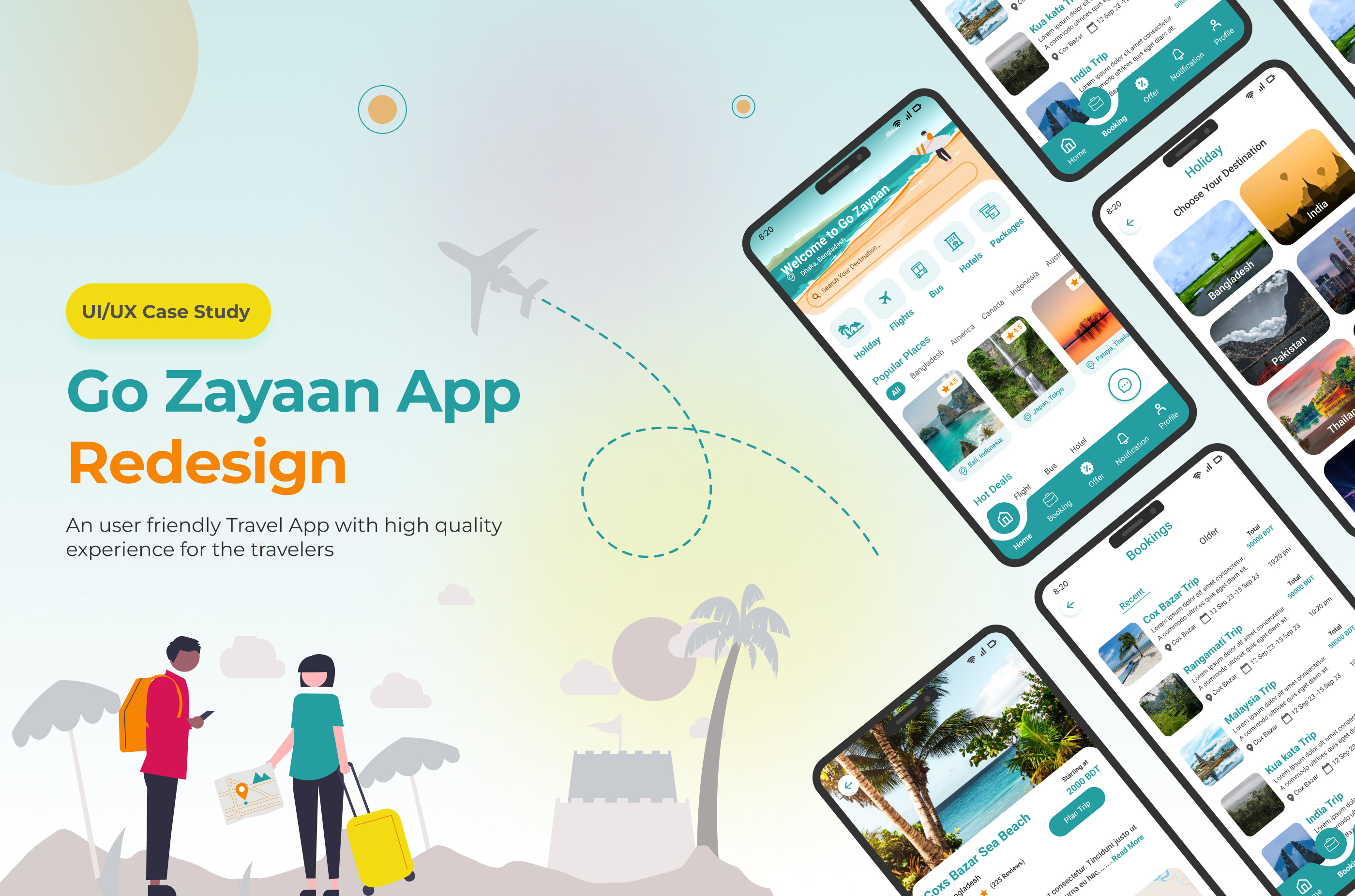 Go Zayaan Redesign Case Study designs, themes, templates and ...