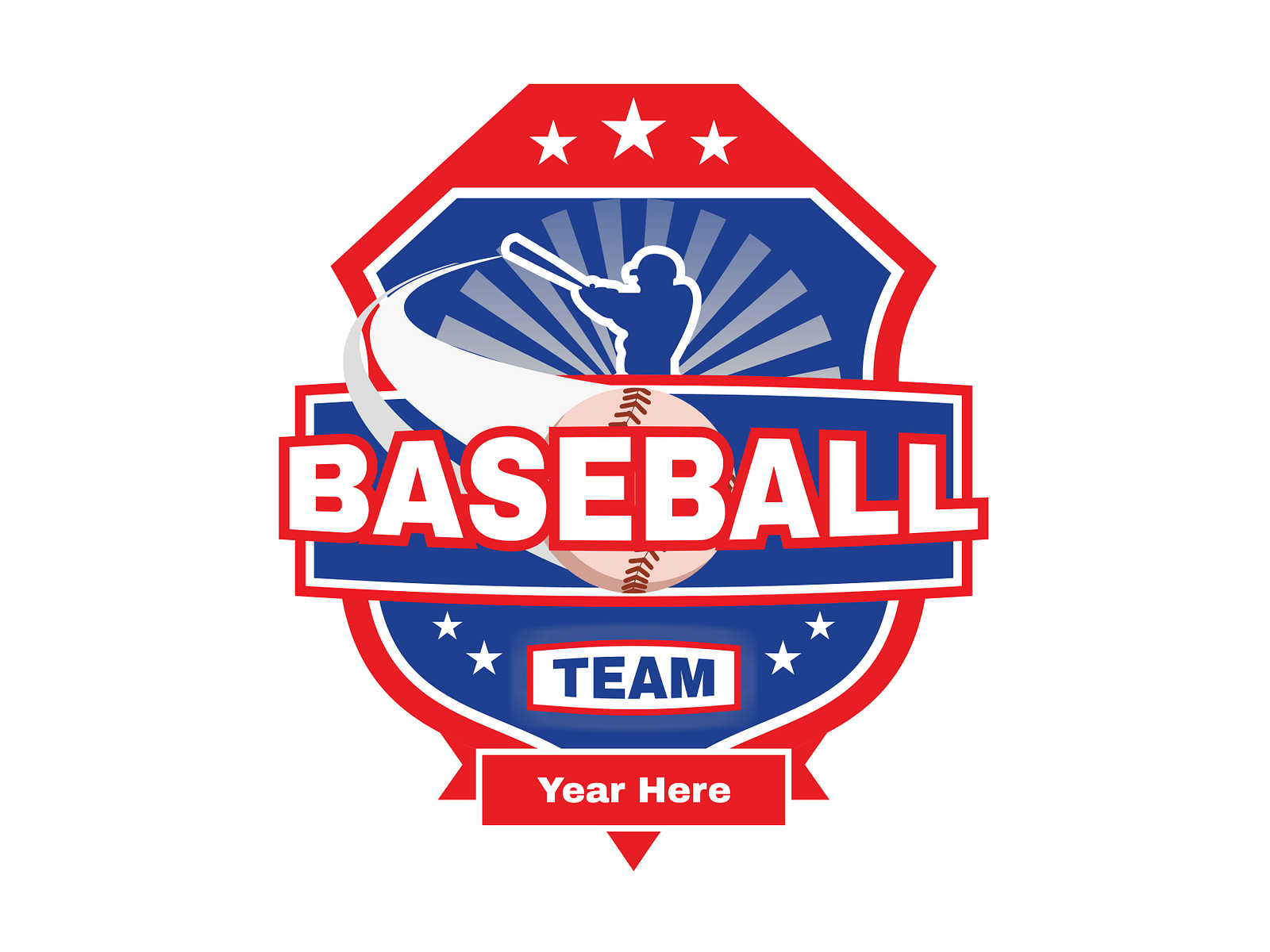 Baseball Logo Design by Ochan Design Studio on Dribbble
