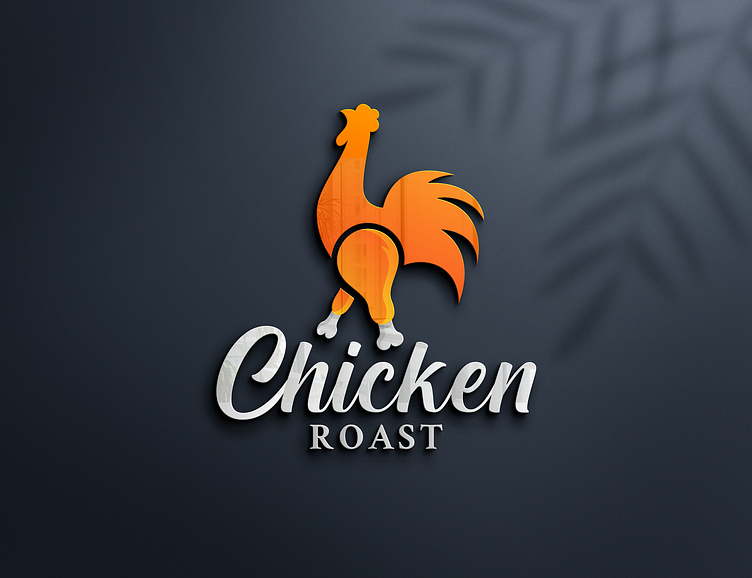 Chicken Roast logo design by Hubert Kurz on Dribbble