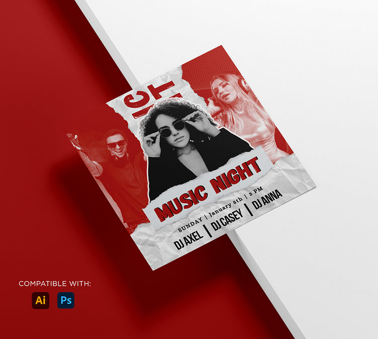 Event Social Media Poster by Princess Juan on Dribbble