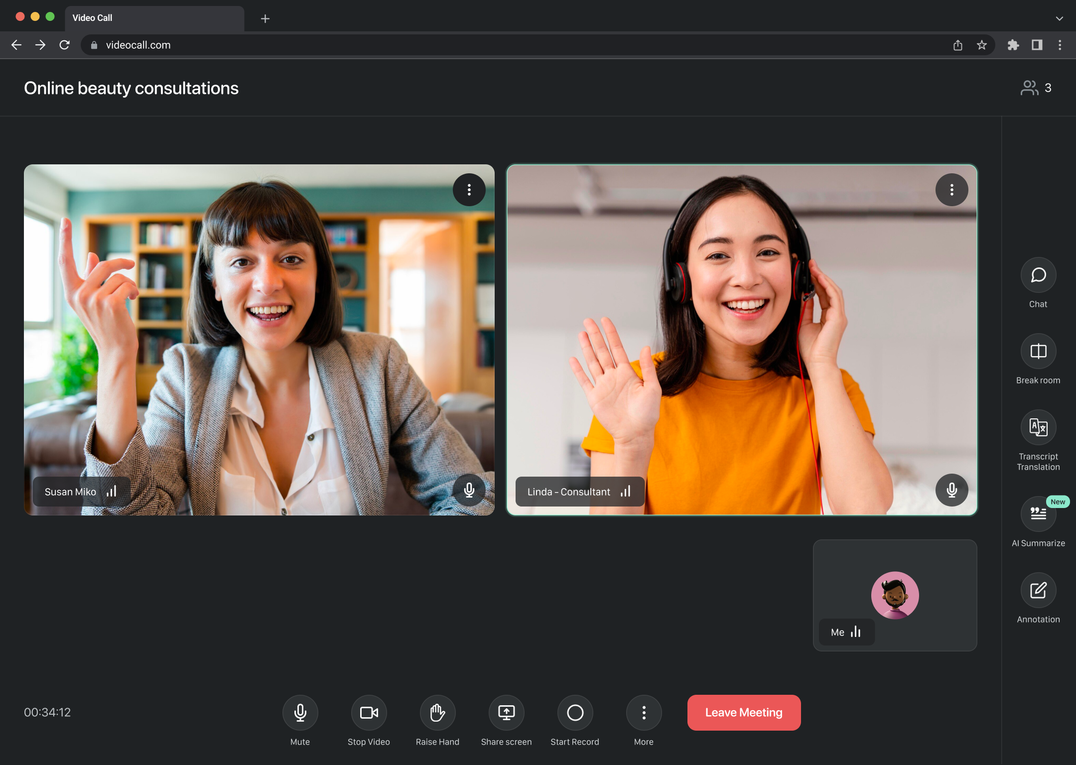 Video Call Website Concept 🎥💻 by Phuong Nguyen on Dribbble
