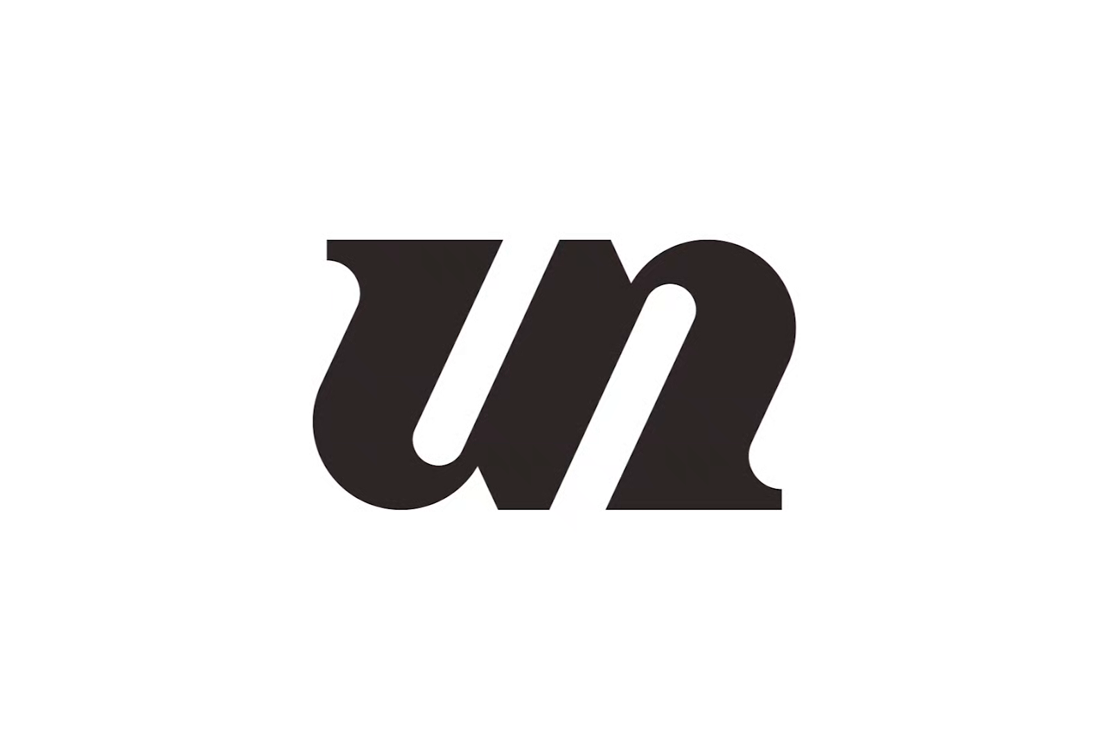 Iconic lettering u n ambigram logomark design by by Anh Do - Logo ...