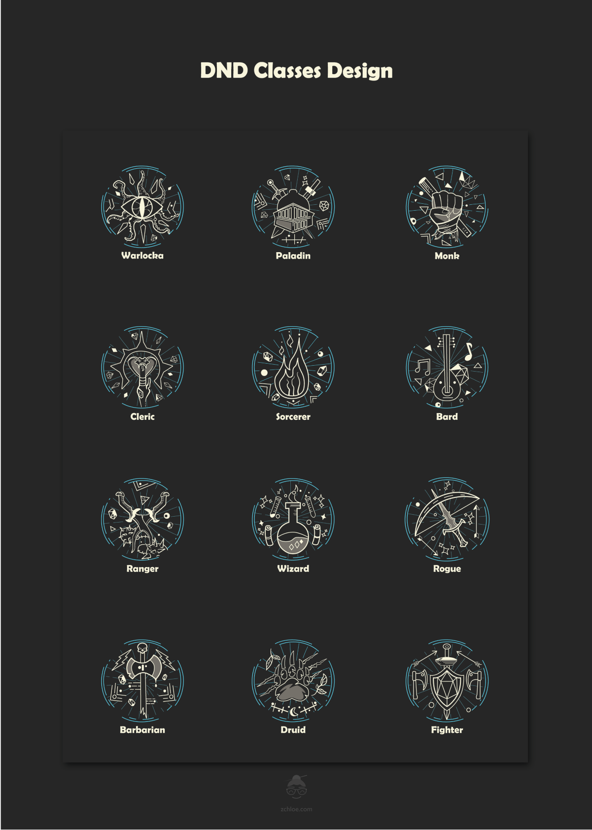 DND Classes Design by Chloe Z on Dribbble