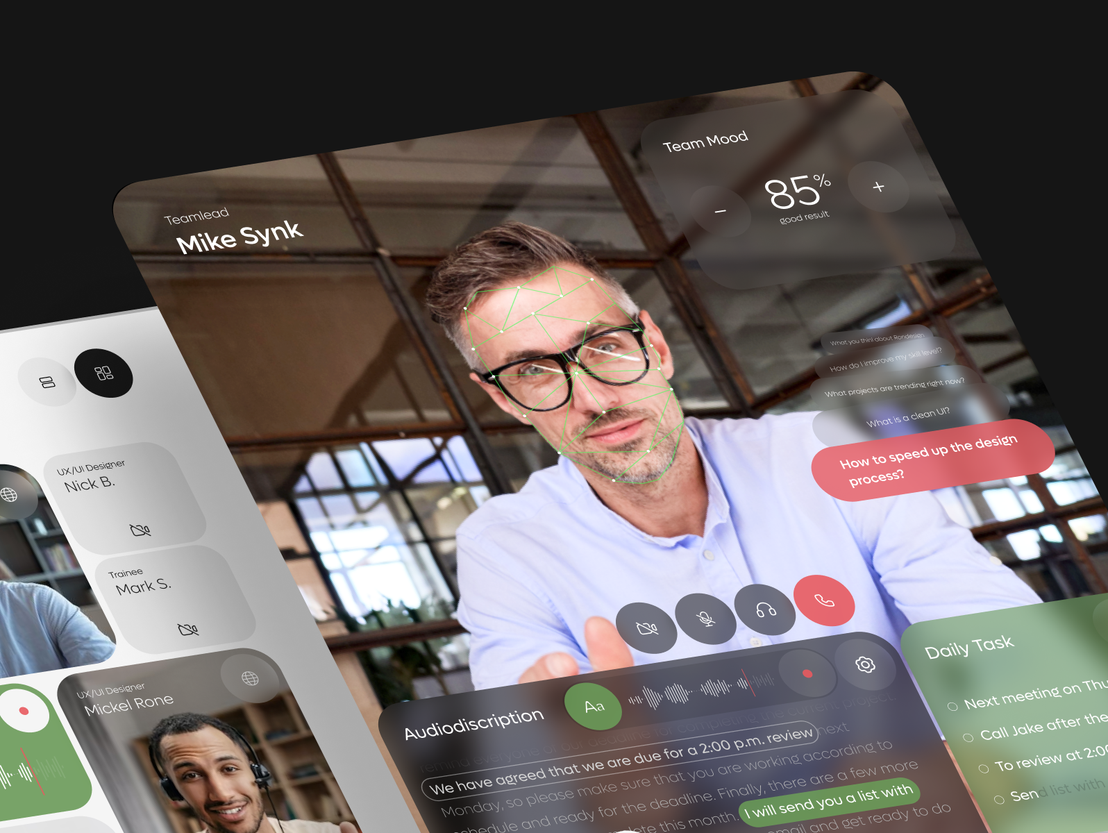 AI-Meet — AI Video Communications Platform by Mari S. for RonDesignLab ...
