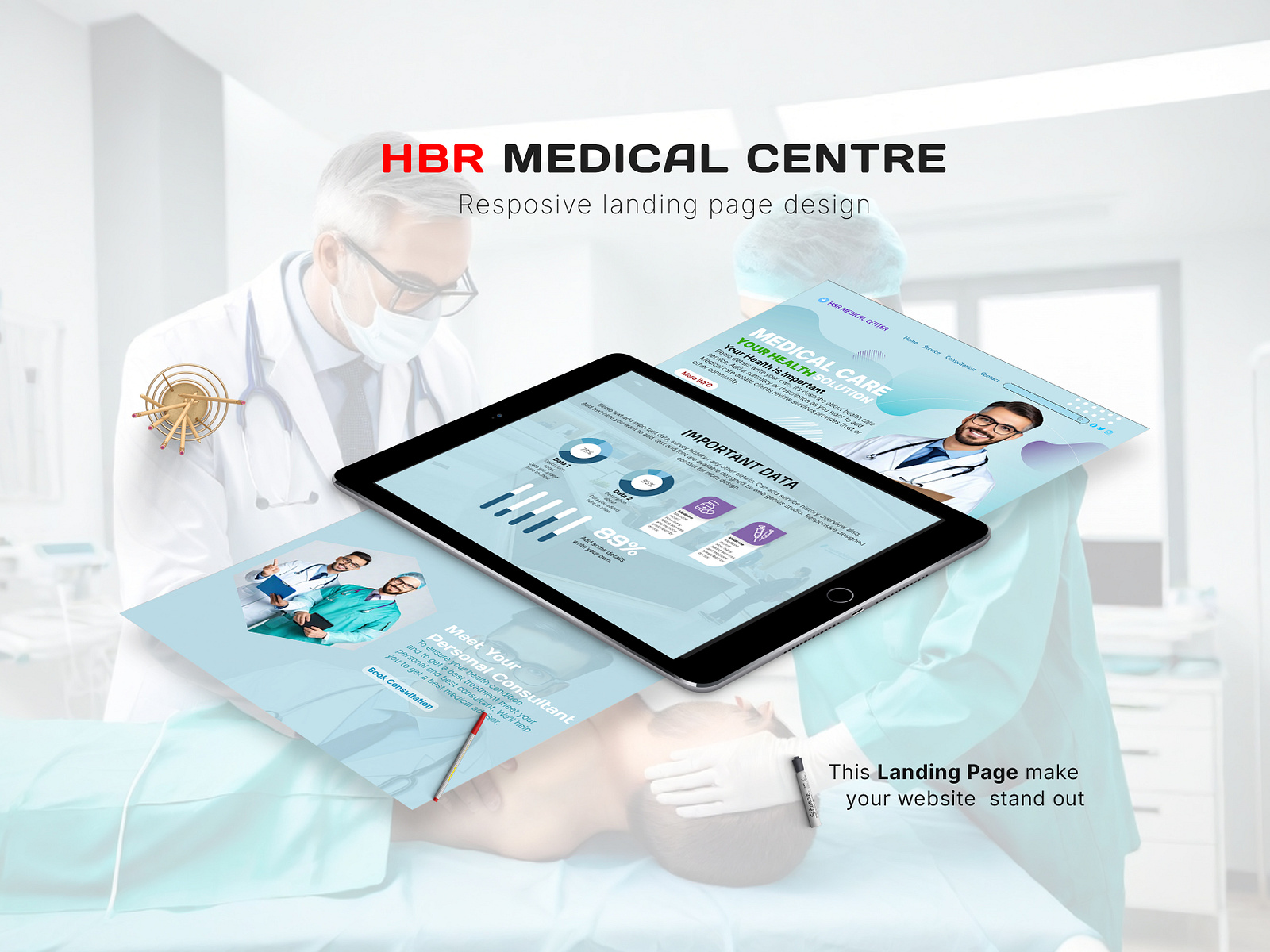 Medical Center landing page Design by Web Genius Studio on Dribbble Medical Center landing page Design by Web Genius Studio on Dribbble