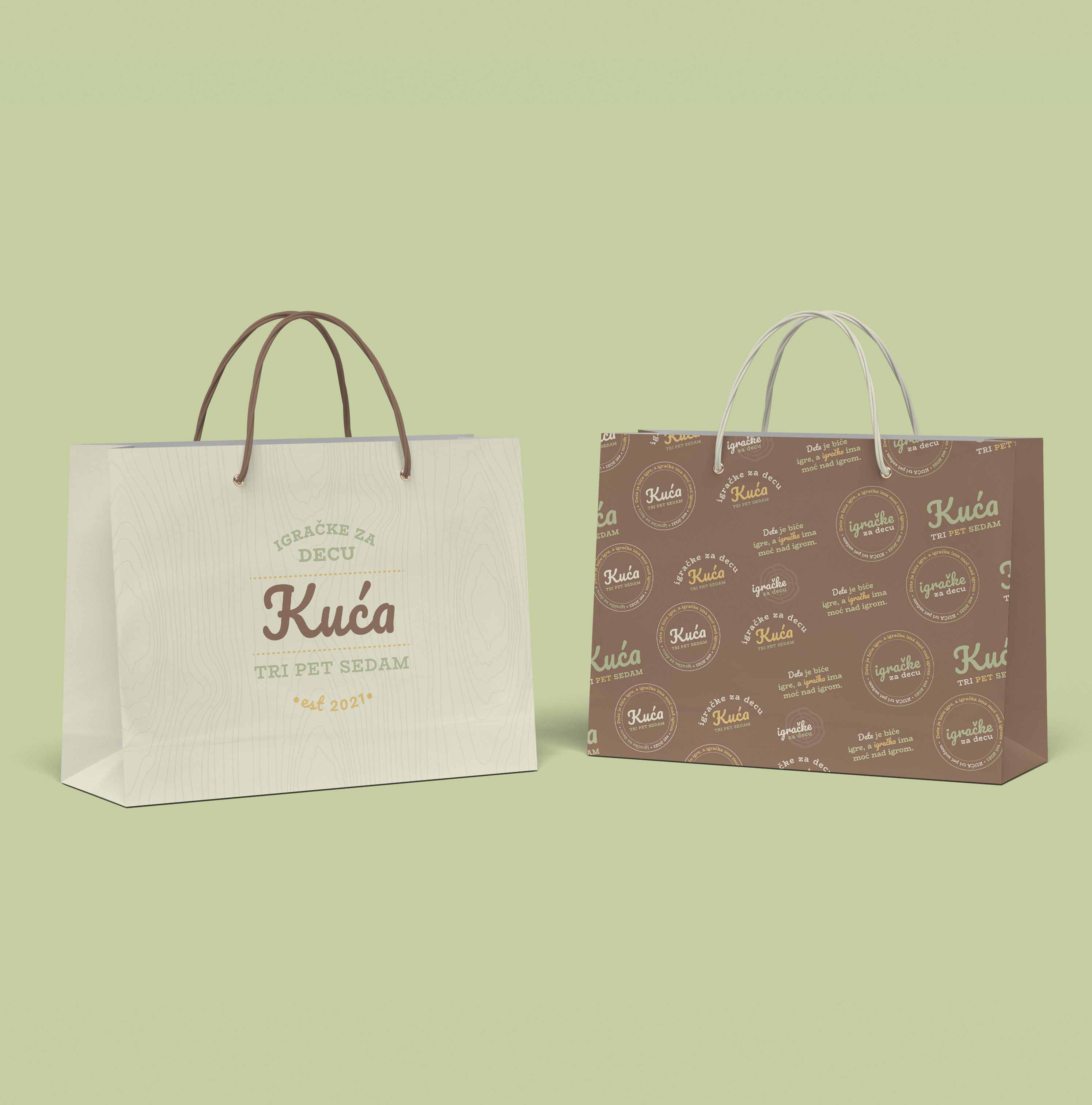 Kuća 357, Brand identity by Ivana Tomišić on Dribbble