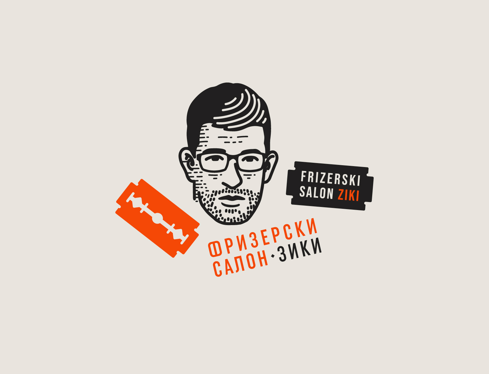ZIKI Barber Shop by Dimitrije Mikovic on Dribbble