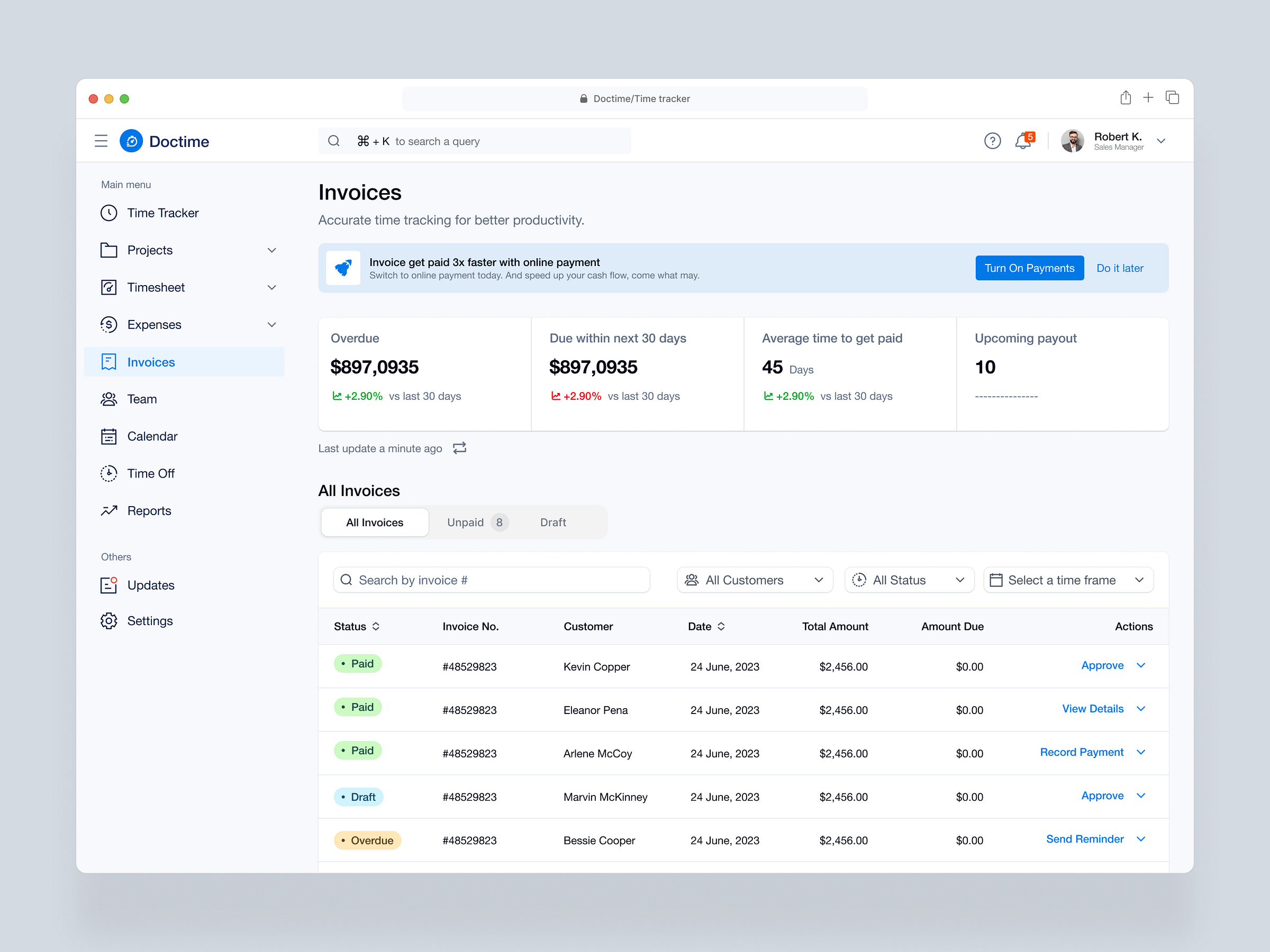 Saas Invoice by Faruk Ahmed on Dribbble