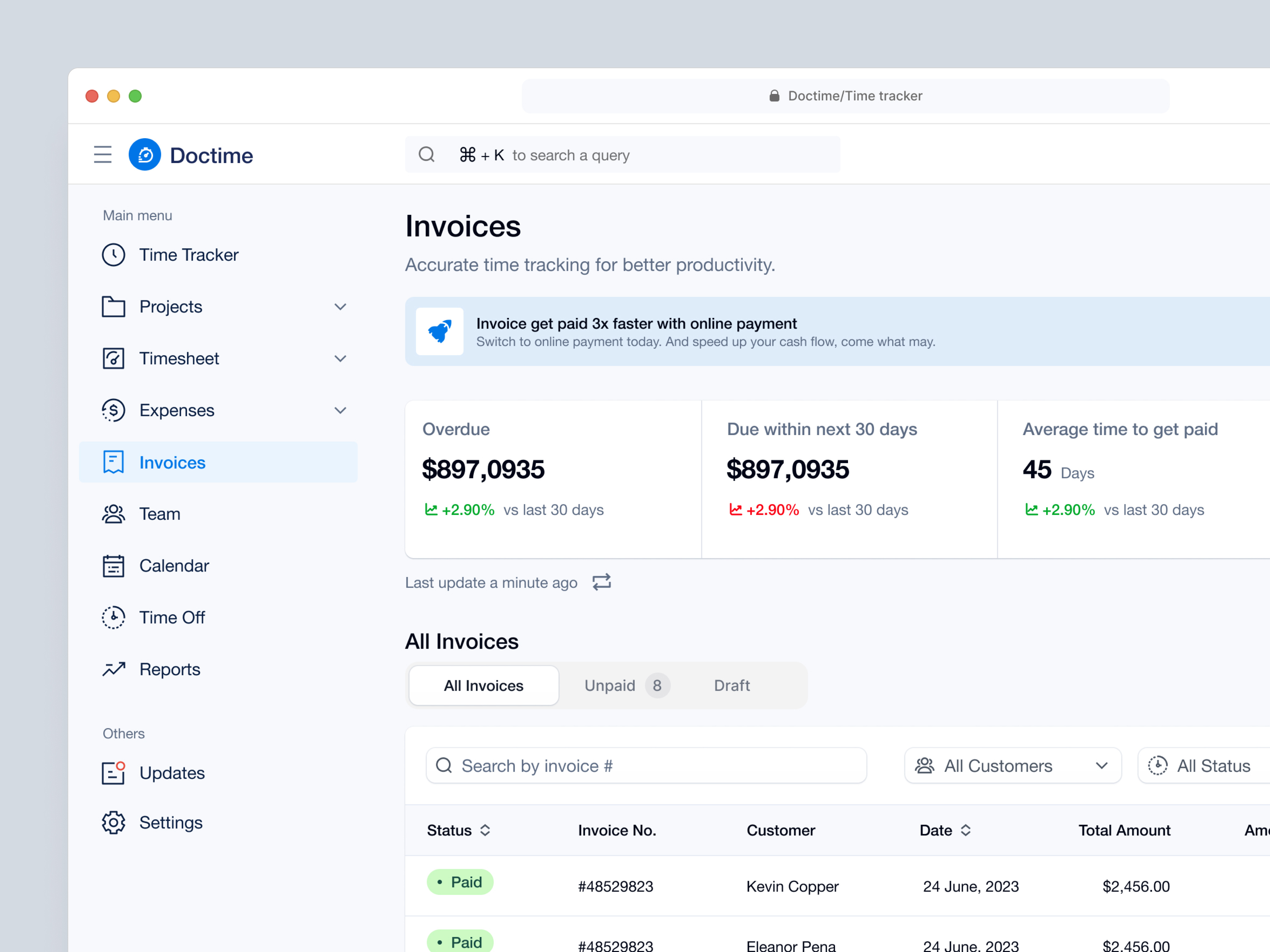 Saas Invoice by Faruk Ahmed on Dribbble
