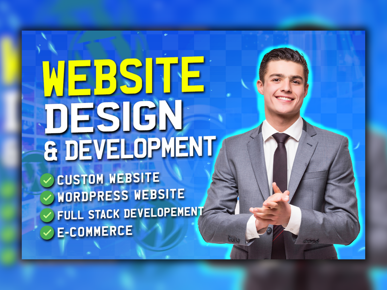 Amazing Website Development Service Thumbnail Design! by Med Azaroual ...