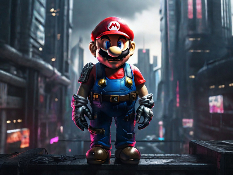 Super Mario into the future by NextGrid on Dribbble