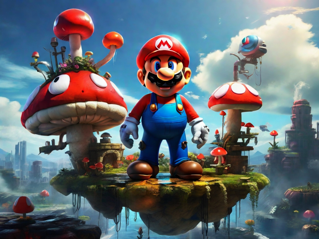 Super Mario into the future by NextGrid on Dribbble