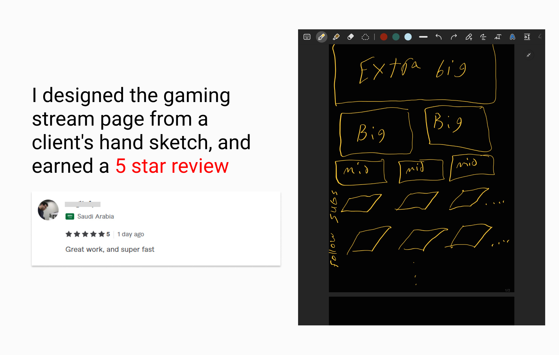 Gaming live streaming page design for a client by Syed Rasel Ahmed on ...