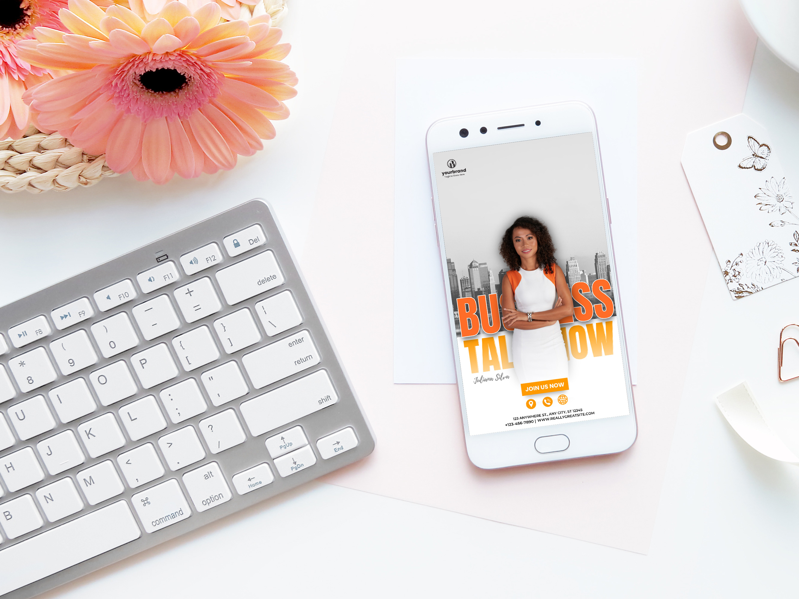 Animated Business Flyer canva template by Turnit Studio on Dribbble