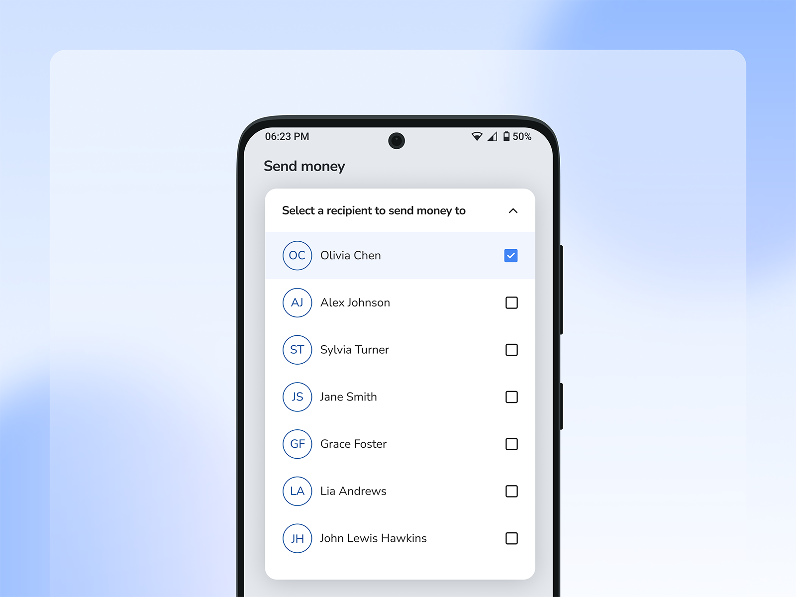 Dropdown list by Ligaya L. on Dribbble Dropdown list by Ligaya L. on Dribbble