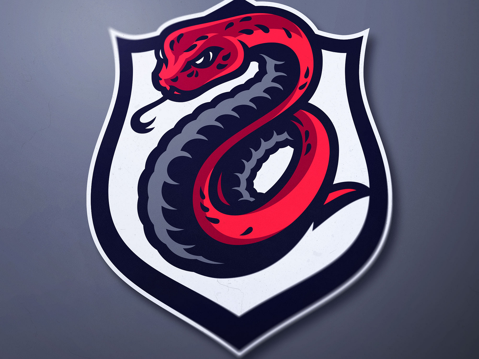 Serpent / Snake Sports Logo (For Sale) by Derrick Stratton on Dribbble