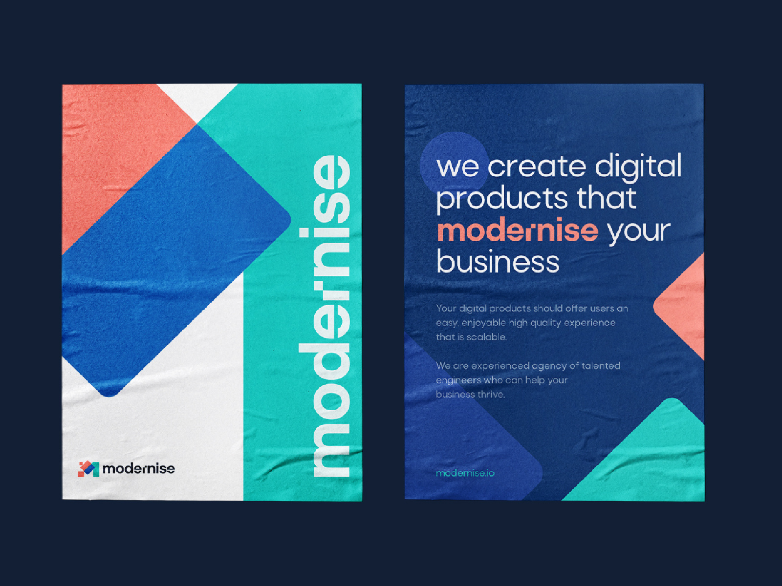 Modernise Branding by Milon Ahmed on Dribbble