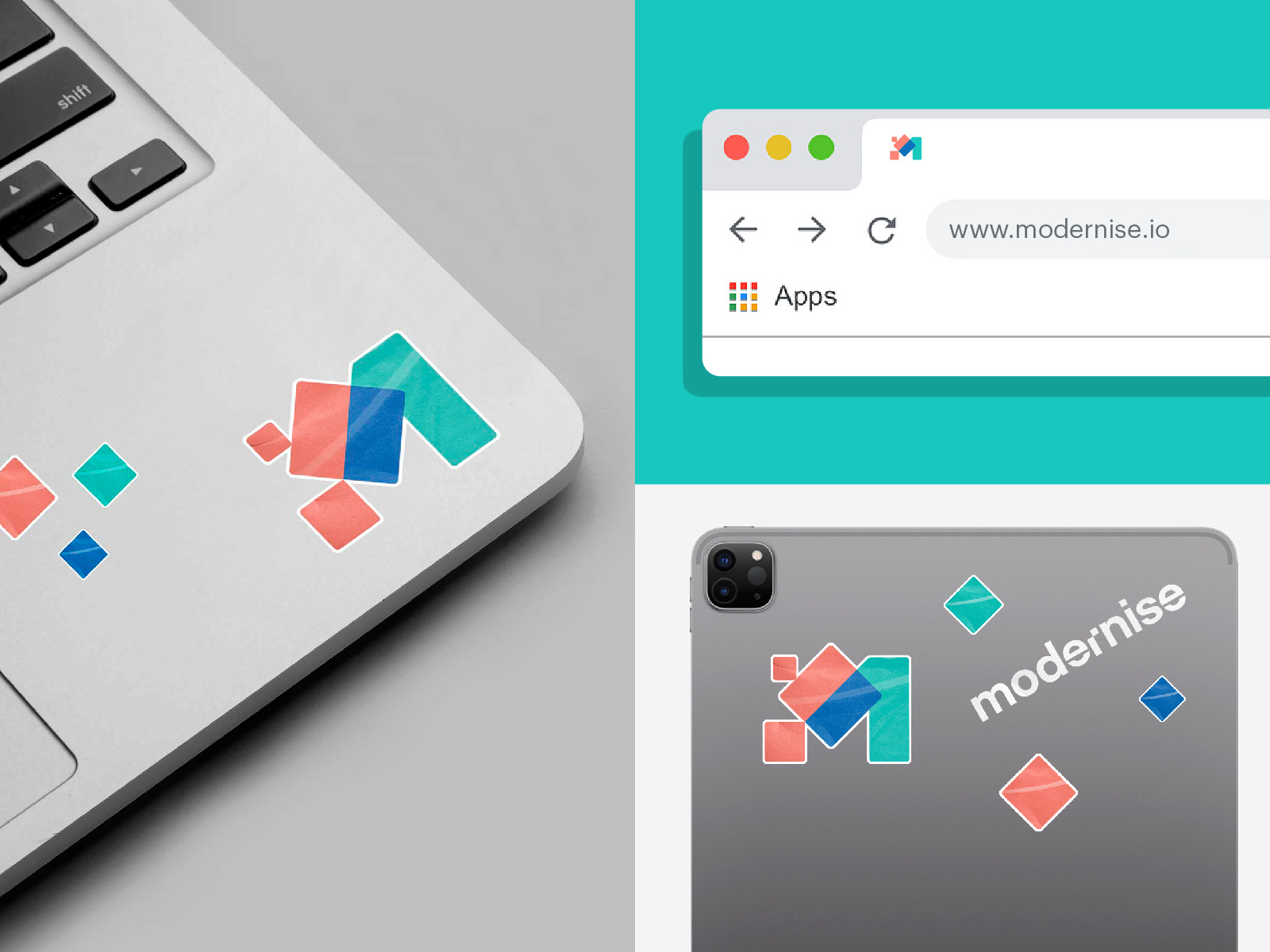 Modernise Branding by Milon Ahmed on Dribbble